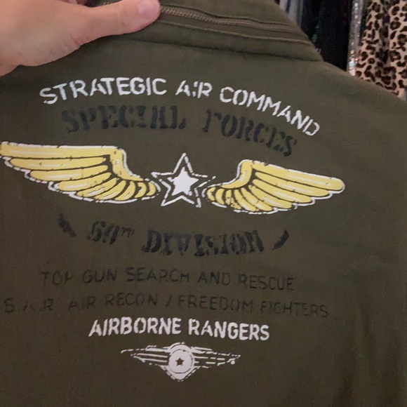 Jackets & Coats | Top Gun Army Jacket | Poshmark